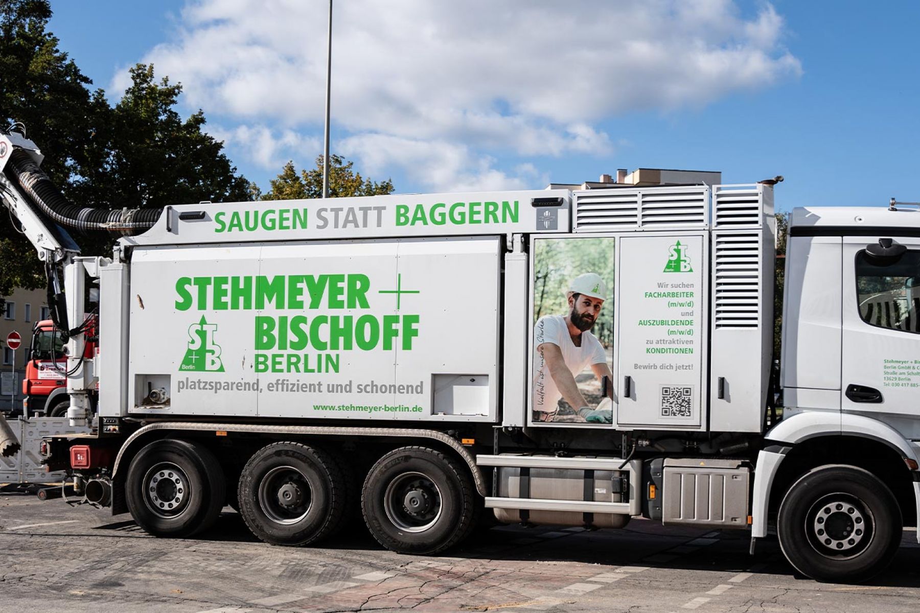 Saugbagger · Stehmeyer + Bischoff Berlin